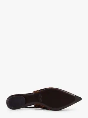 TOD'S Ponyskin Ballerinas