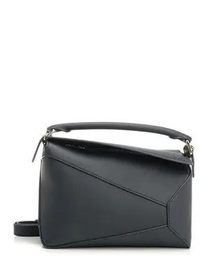 Loewe Small Puzzle Edge Bag - Blue