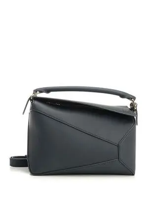 Loewe Small Puzzle Edge Bag - Blue