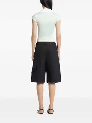 COURREGES V-neck T-shirt