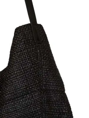 Balmain Raffia Tote Bag