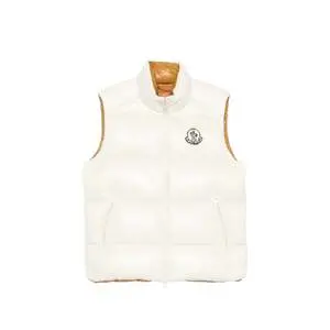 Moncler Jackets Waistcoats & Gilets - White