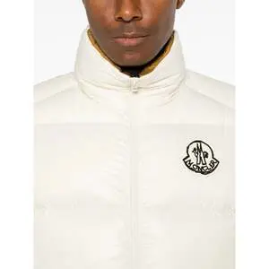 Moncler Quilted Down Waistcoat - White