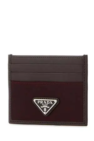 Prada Dark Leather Card Holder