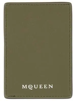 Alexander McQueen Magnetic Card Holder Skull