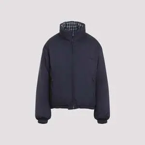 Miu Miu Reversible Checked Down Jacket