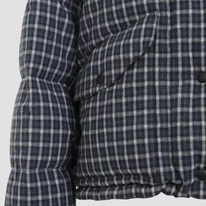 Miu Miu Reversible Checked Down Jacket