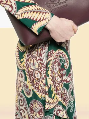 Etro Paisley Print Midi Dress