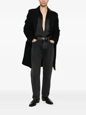 Saint Laurent Mick Long Jeans In Westwood Denim