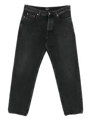 Saint Laurent Mick Long Jeans In Westwood Denim - Black