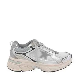 GOLDEN GOOSE Lightstar Sneakers - Silver