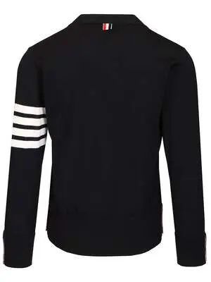 Thom Browne Classic 4-barrelled Merino Wool Cardigan