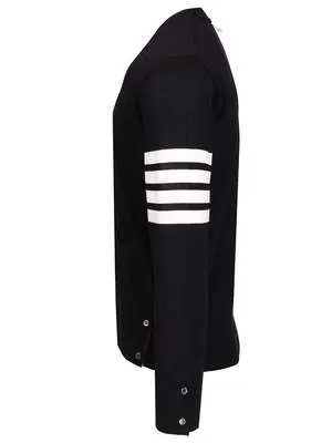 Thom Browne Classic 4-barrelled Merino Wool Cardigan