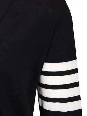 Thom Browne Classic 4-barrelled Merino Wool Cardigan