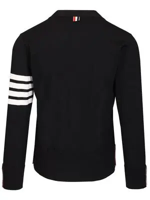Thom Browne Classic 4-bar Merino Wool Cardigan