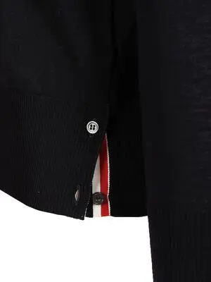 Thom Browne Classic 4-bar Merino Wool Cardigan
