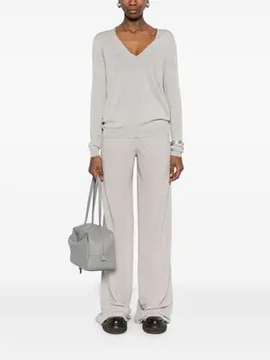 Rick Owens Silk Blend Trousers