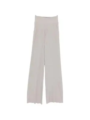 Rick Owens Silk Blend Trousers - Multicolor