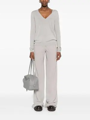 Rick Owens Silk Blend Trousers - Multicolor