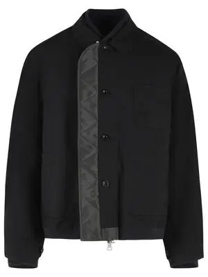 Sacai Button Detailed Jackets For Men