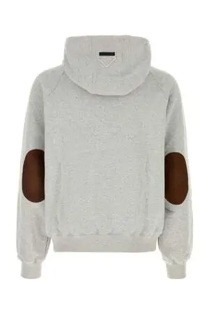 Prada Grey Cotton Sweatshirt