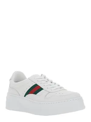 Gucci Leather Sneakers - Multicolor