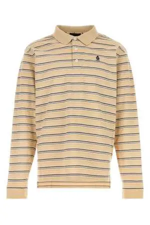Prada Embroidered Piquet Polo Shirt - Multicolor