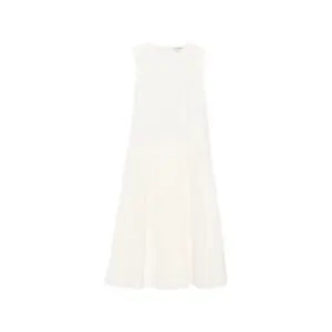 JW Anderson Seersucker Day Dress - White