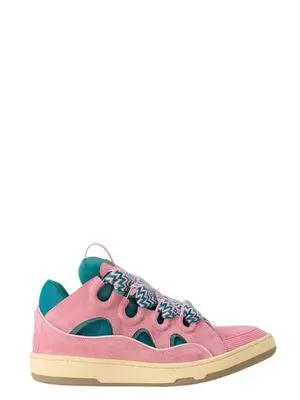 LANVIN Lanvin Unisex Curb Sneakers With Cut-Outs Multicolor