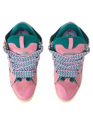 LANVIN Curb Sneakers With Cut-outs - Multicolor