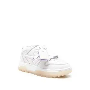 Off-White Leather Low-top Sneakers