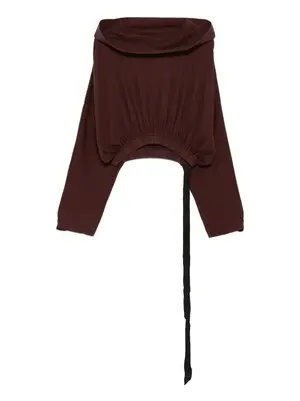 Rick Owens Hoodie - Brown