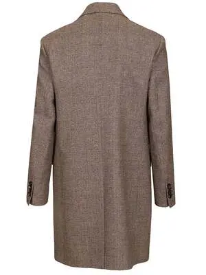 Burberry Denbury Tailored Coat - Cream