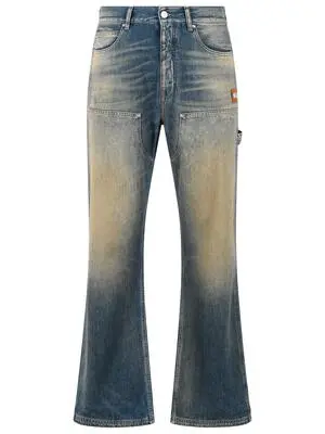 Amiri Carpenter Lightweightsandstone' Cotton Jeans - Blue