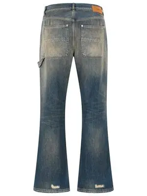 Amiri Carpenter Lightweightsandstone' Cotton Jeans