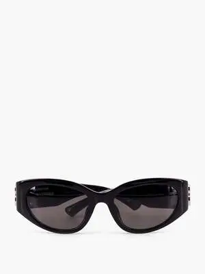 Balenciaga Acetate Sunglasses With Lateral Logo - Multicolor