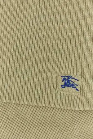 Burberry Khaki Cashmere Scarf