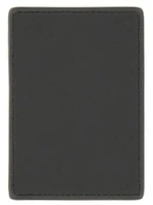 Alexander McQueen Magnetic Card Holder With Logo