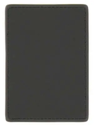 Alexander McQueen Magnetic Card Holder With Logo
