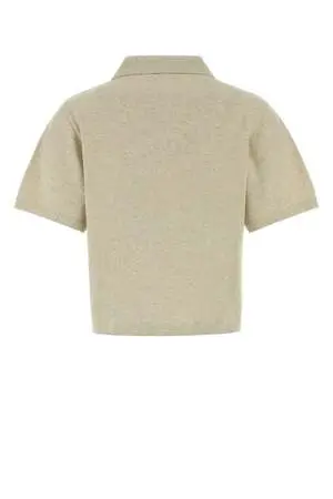 Isabel Marant Étoile Cotton Blend Althea Polo Shirt - Brown