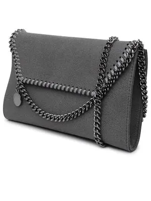 Stella McCartney Shaggy Grey Polyester Bag - Gray