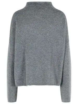 LISA YANG Sandy' Graphite Cashmere Sweater