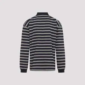 Bottega Veneta Stripes Piquet Polo - Multicolor