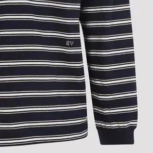 Bottega Veneta Stripes Piquet Polo - Multicolor