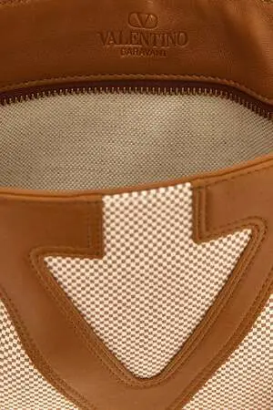 Valentino Garavani Viva Superstar Shopping Bag - Cream
