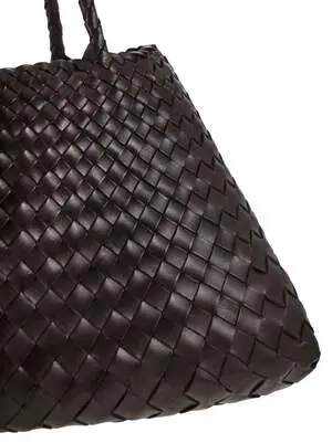 Dragon Diffusion Santa Croce Small Woven Leather Bag