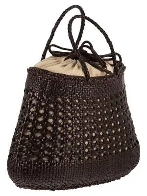 Dragon Diffusion Santa Cano Braided Leather Bag