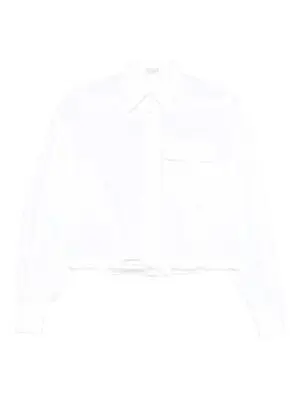 Brunello Cucinelli Drawstring Shirt - White