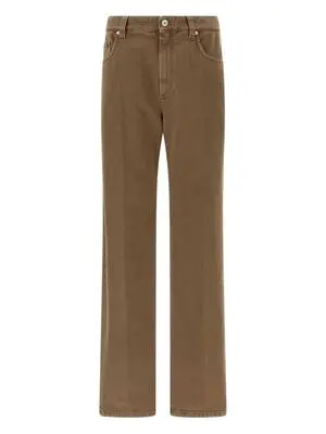 Brunello Cucinelli Brunello Cucinelli Women Five-Pocket Jeans Brown