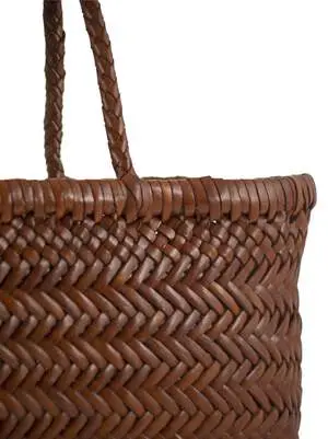 Dragon Diffusion Gora Woven Leather Handbag